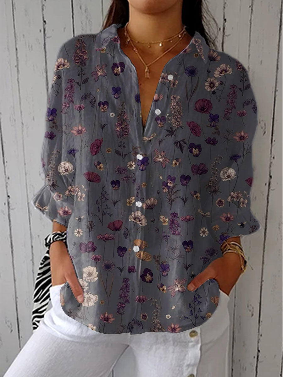 Briony - Retro Style Blouse – Morgan & Madison