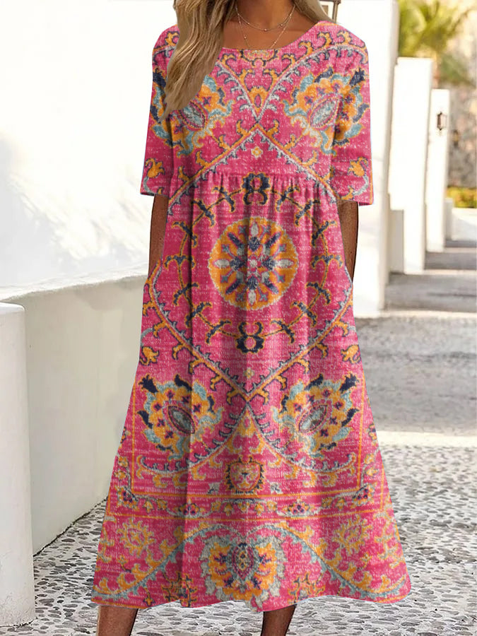 Kay - Pastel Flowy Summer Dress – Morgan & Madison